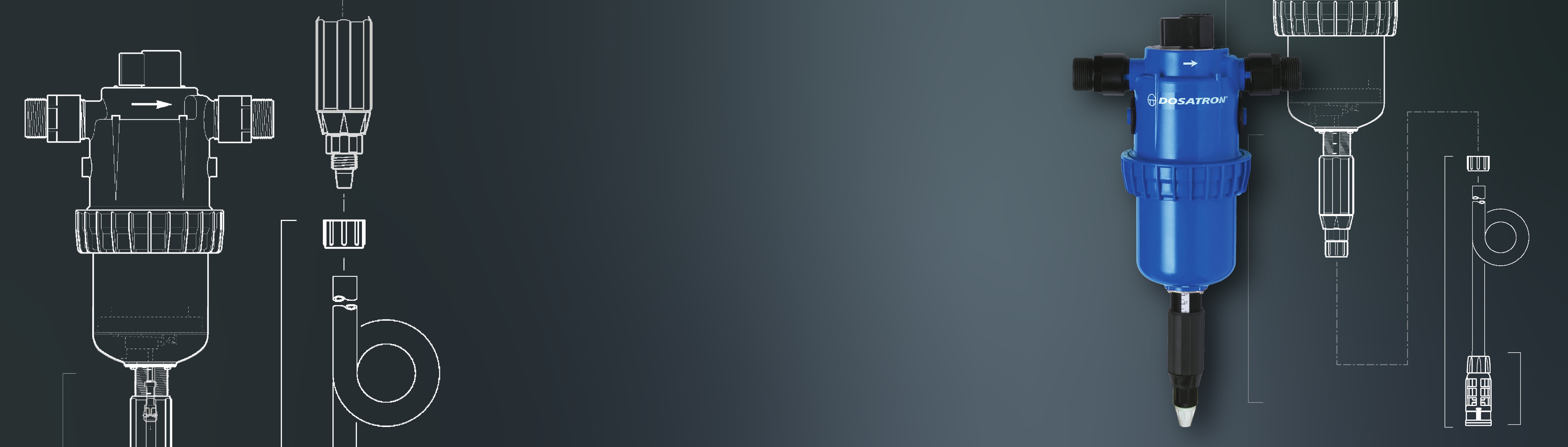 D45 injectors ensure a proportional dosing | Dosatron