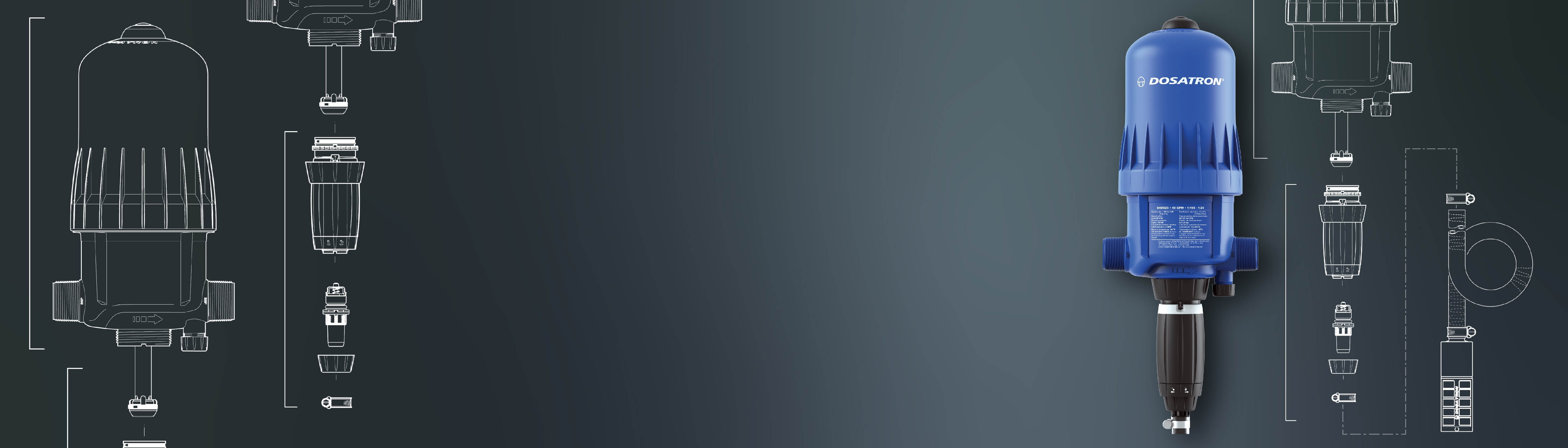 Nutrient Dosing Pump (D40MZ-HY) | Dosatron