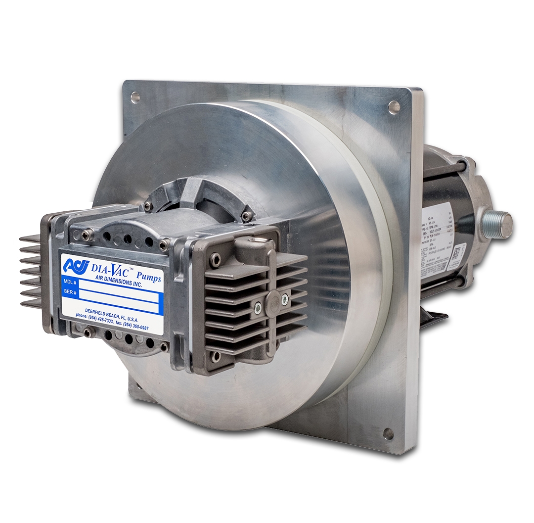 Extended Head Dia-Vac® Pump Double Head | Air Dimensions, Inc.