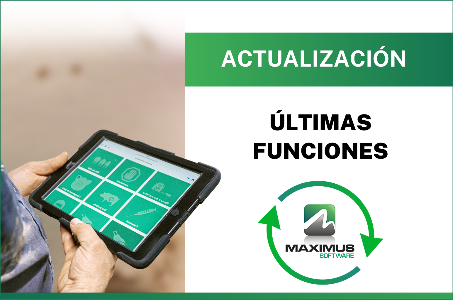 Sistema de control para granjas | MAXIMUS | Maximus