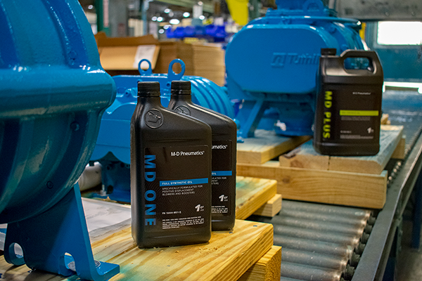 MD Oil for Blowers and Boosters | M-D Pneumatics Blowers