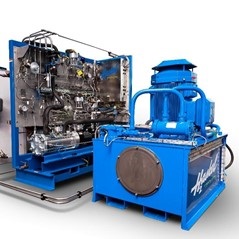 Hydraulic compression skid | Haskel Hydrogen