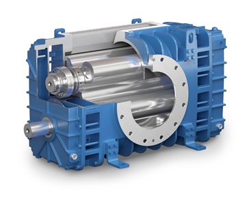 Tri-Lobe Air injected blower | RB-DV | Hibon