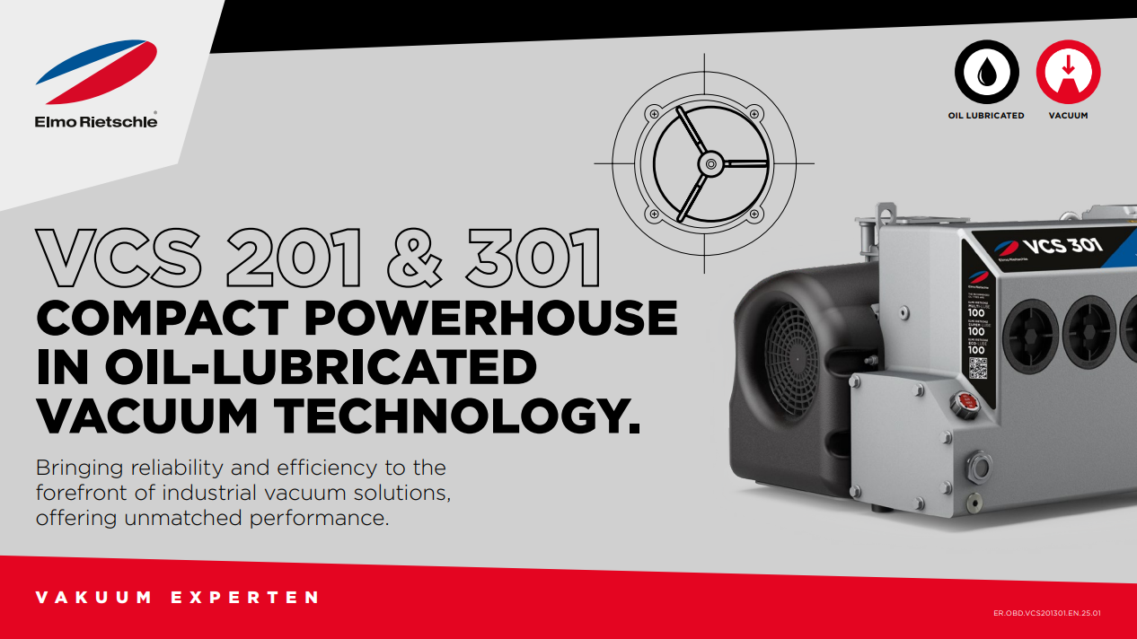 Oil Rotary Vane Pump | VCS | Elmo Rietschle