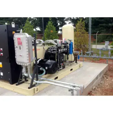 Integrated Compression Cng Compressed Natural Gas