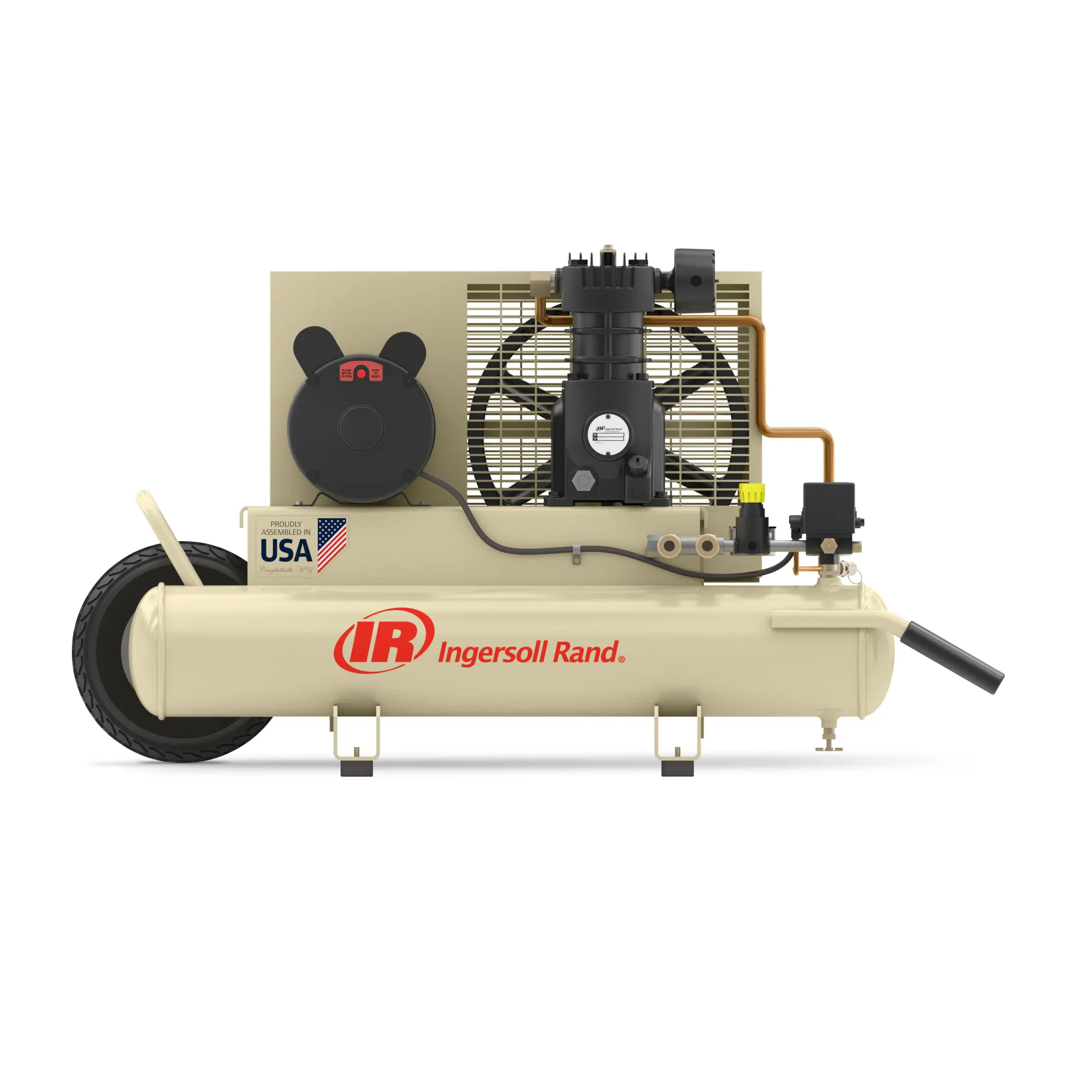Two-Stage Diesel Driven Reciprocating Compressor 10 hp | Ingersoll Rand