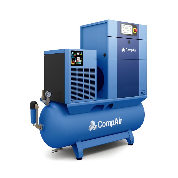 Lubricated Screw Compressor 7-11 kW | L07 - L11 RS | CompAir | CompAir