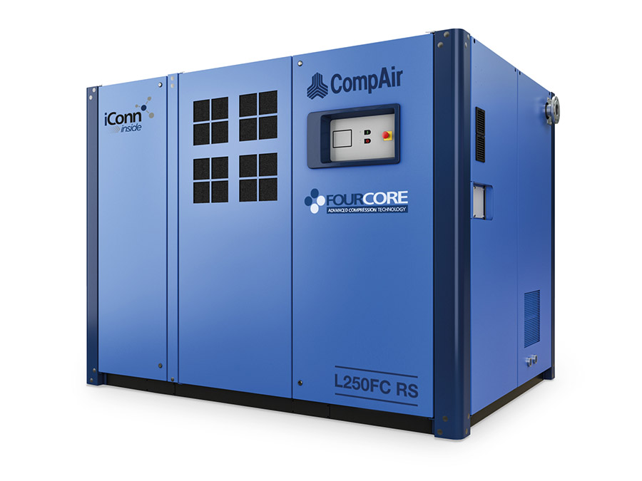 Lubricated Rotary Screw Compressor | L160-L250RS | CompAir | CompAir