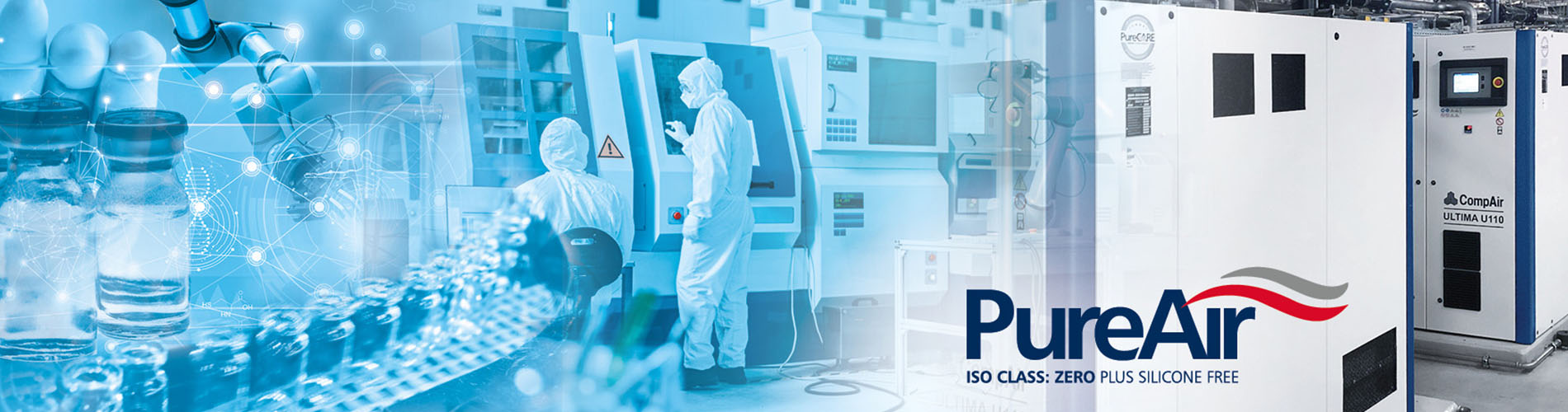 Compressed Air for Pharmaceutical Applications | CompAir | CompAir