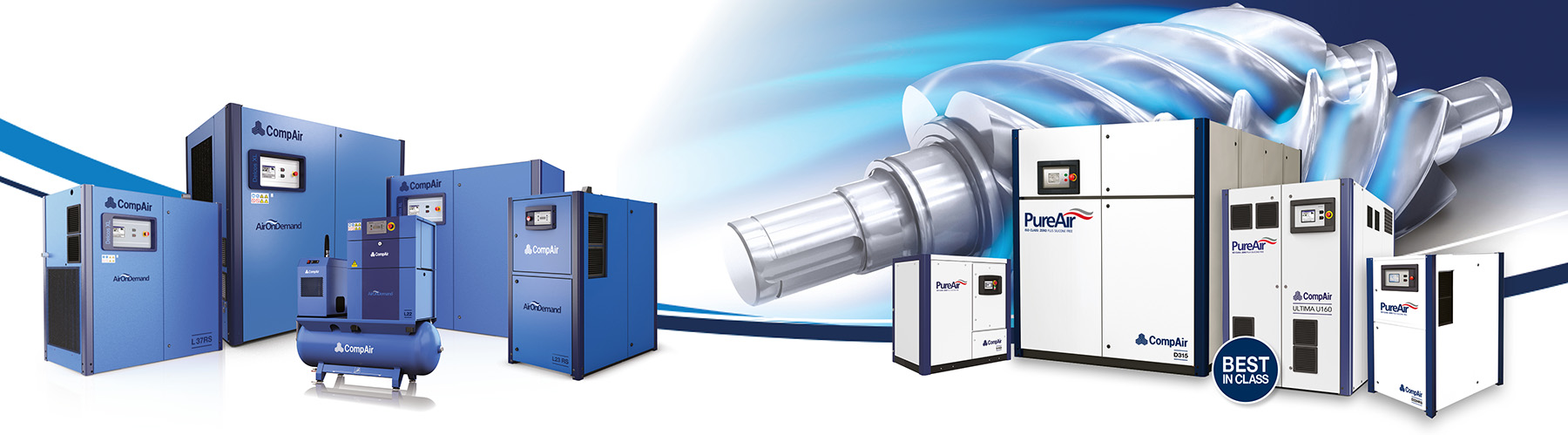 Rotary Screw Compressor Technology Explained | CompAir | CompAir