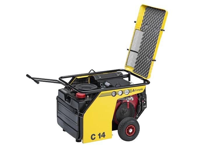Small Portable Air Compressors | C10-12 - C14 | CompAir | CompAir