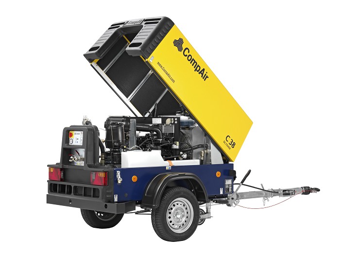 Portable Compressors 750 kg | C35-10 - C50 | CompAir | CompAir