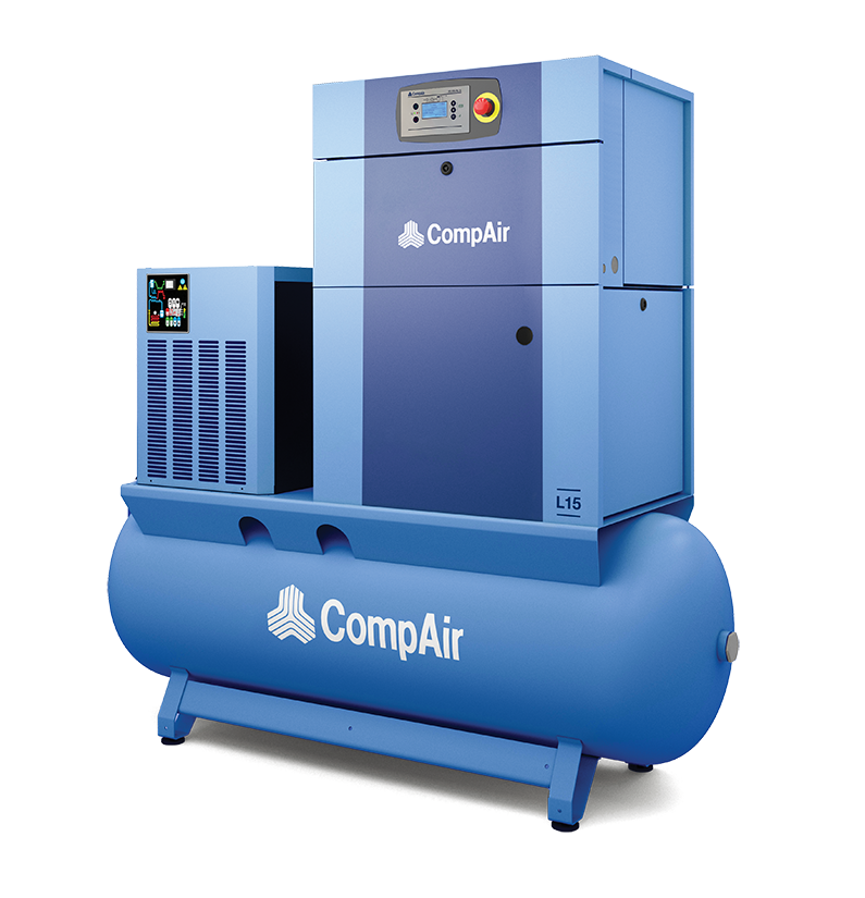 Lubricated Rotary Screw Compressor 7-22 kW | L07 - L22 RS | CompAir