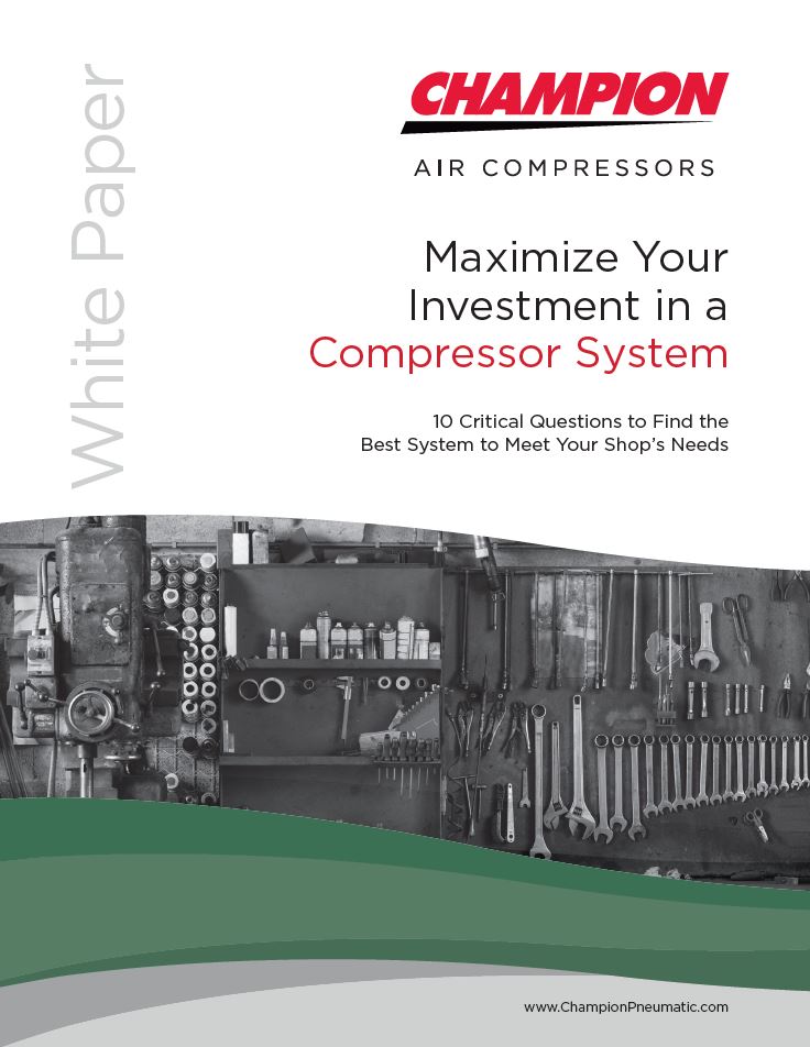 Downloads Center - Documents & Brochures | Champion | Champion Pneumatic